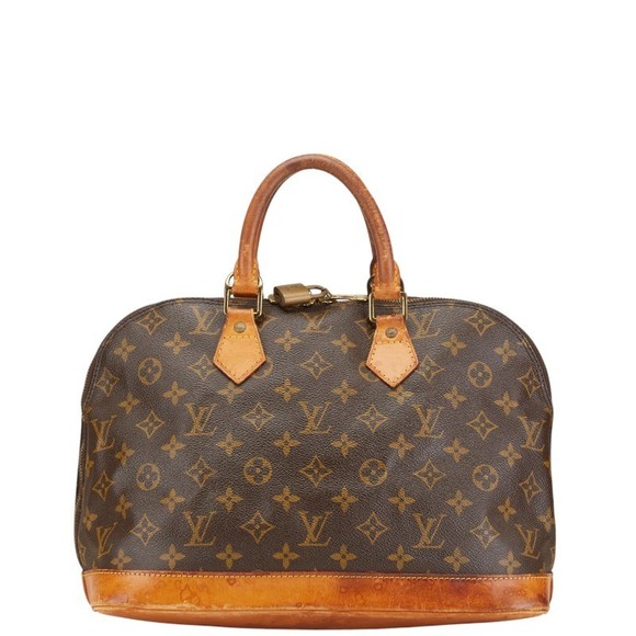 Louis Vuitton | Bags | Louis Vuitton Monogram Alma Pm Handbag Brown ...